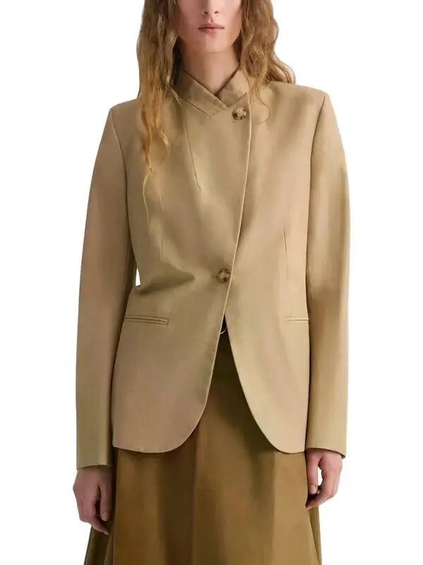 TWP Single-breasted Blazer - Neutrals