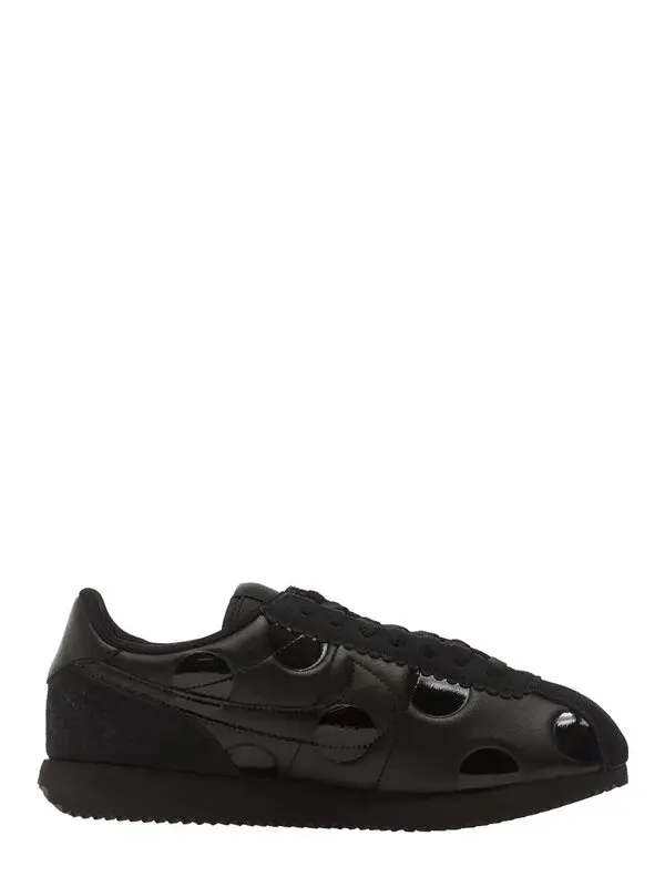 Nike Cortez Cut-out Sneakers - Black