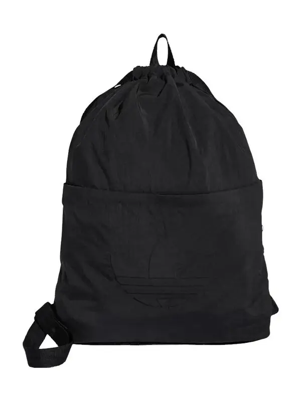 Adidas Logo-embossed Drawstring Backpack - Black