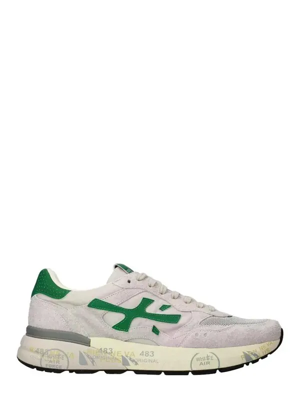 Premiata Mick Panelled Sneakers - Grey
