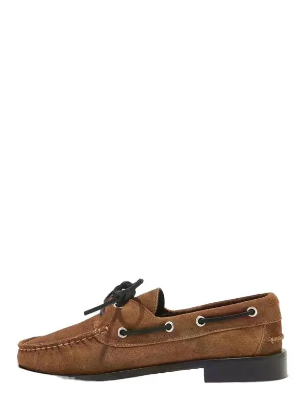 AeydĒ Harris Lace-up Loafers - Brown