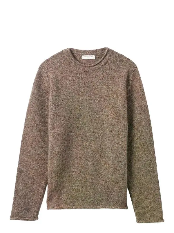 Johnstons Of Elgin Rolled-edge Sweater - Brown