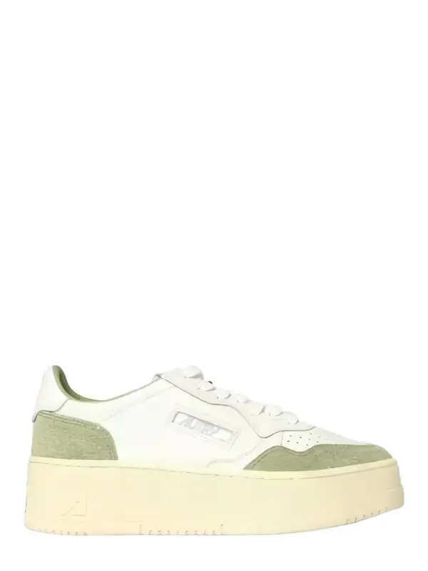 AUTRY Medalist Platform Sneakers - White