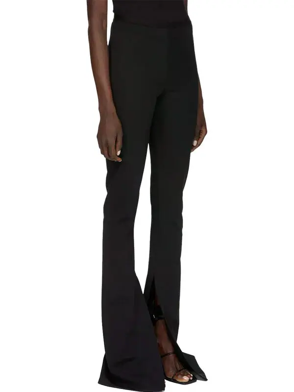 Rick Owens Carmen Flared-hem Trousers - Black