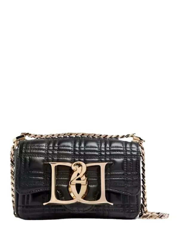 Dsquared2 Quilted Shoulder Bag - Black