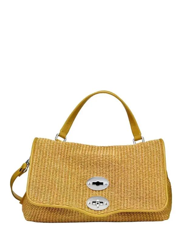 ZANELLATO Postina® Woven Tote Bag - Yellow