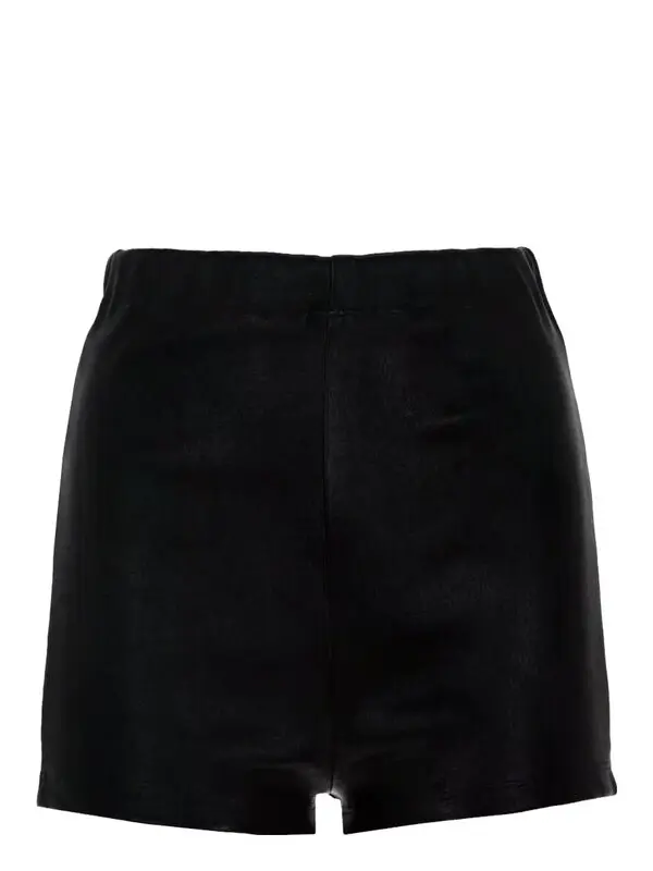 Rick Owens Dirt Bolan Cut-off Elasticated-waistband Shorts - Black