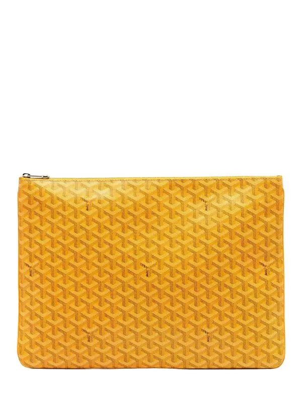 Goyard 2014 Seine Senat Gm Clutch Bag - Yellow