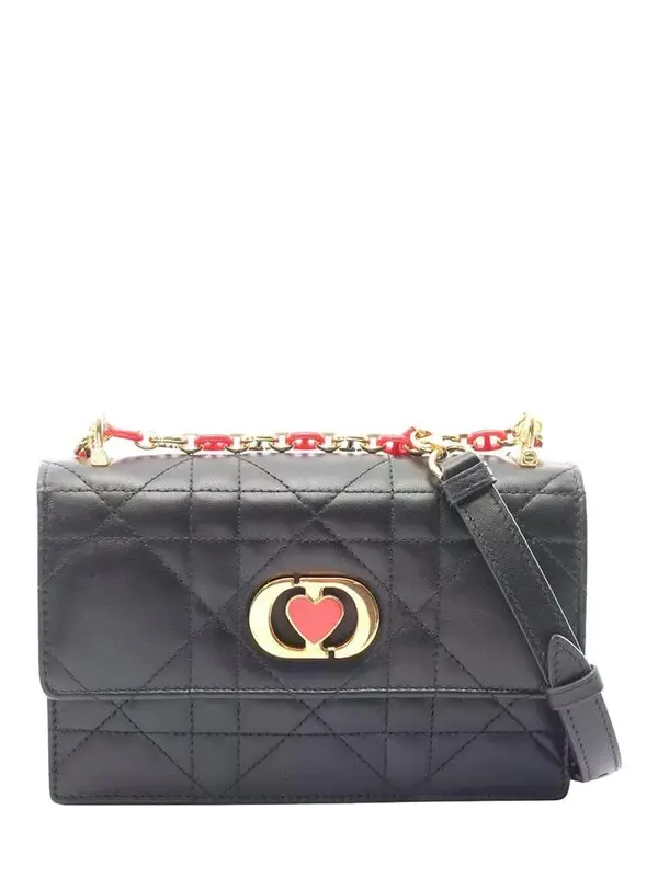 Dior Dioramour Miss Caro Shoulder Bag - Black