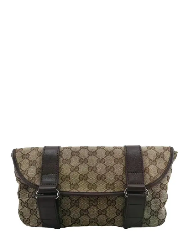 Gucci Gg Canvas Belt Bag - Neutrals