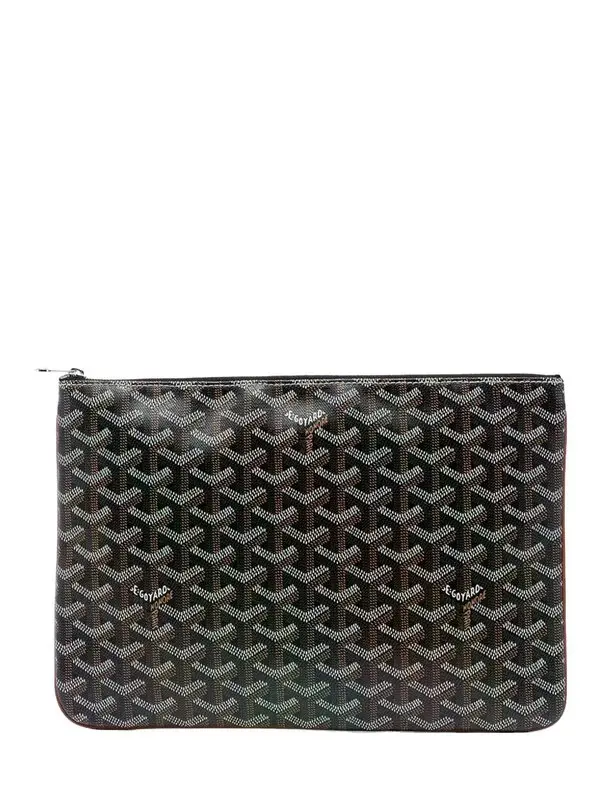 Goyard 2018 Ine Senat Mm Clutch Bag - Black