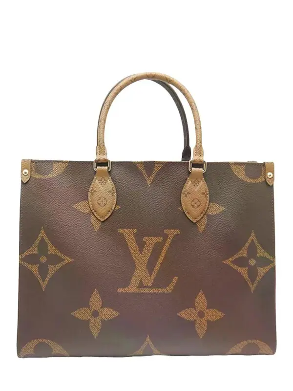 LOUIS VUITTON Onthego Mm Satchel - Brown