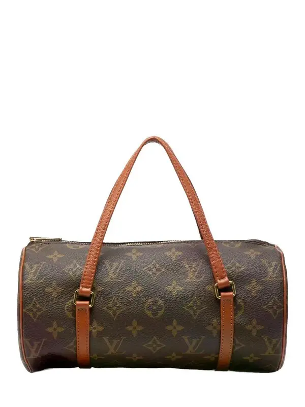 LOUIS VUITTON 1988 Monogram Papillon 26 Handbag - Brown