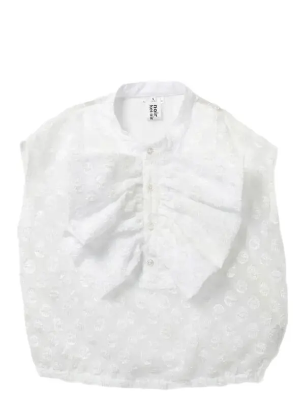 Noir Kei Ninomiya Ruffled Blouse - White
