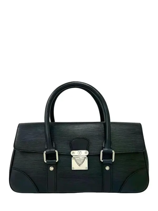 LOUIS VUITTON 2005 Epi Segur Pm Handbag - Black