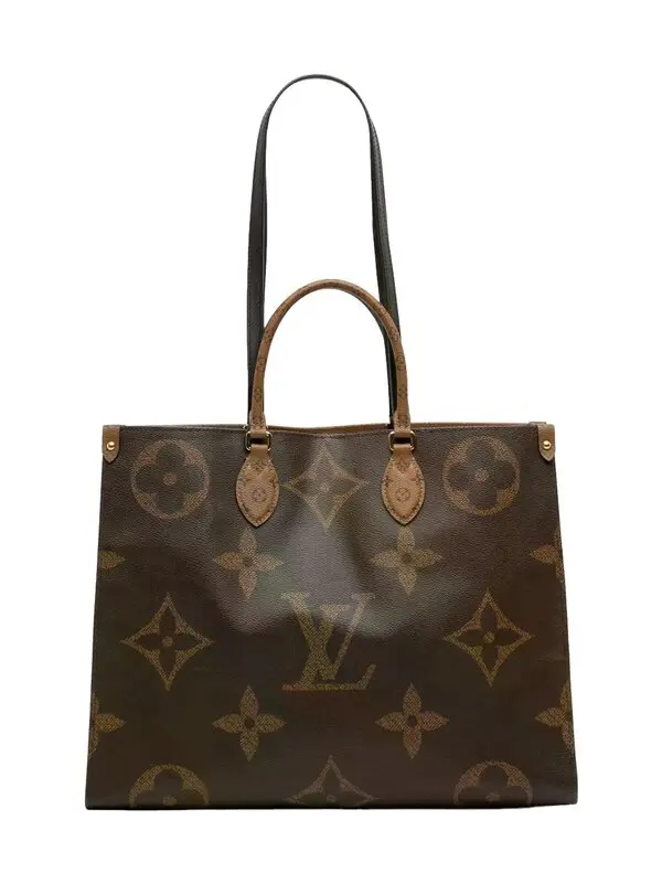 LOUIS VUITTON Onthego Gm Satchel - Brown