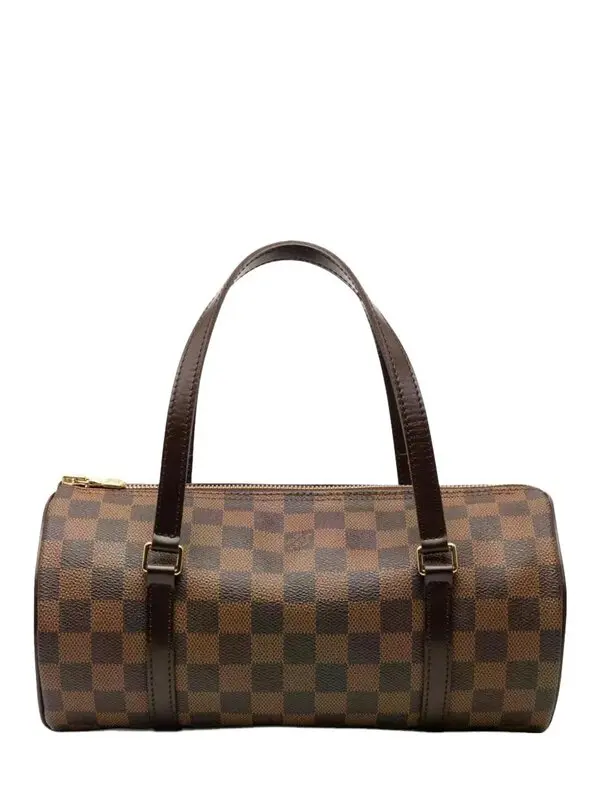 LOUIS VUITTON 2006 Damier Ebene Papillon 26 Handbag - Brown