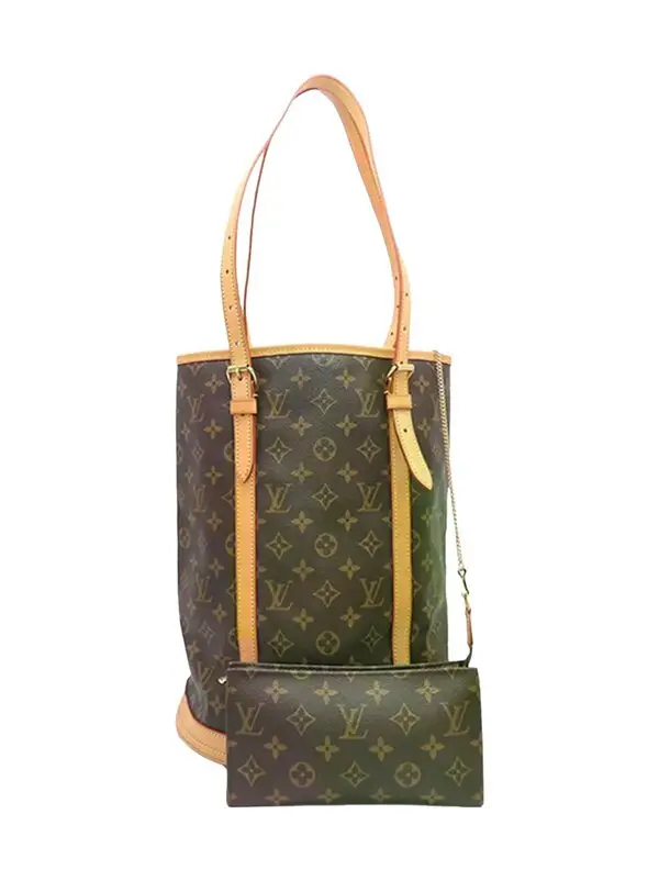 LOUIS VUITTON 2001 Monogram Gm Bucket Bag - Brown
