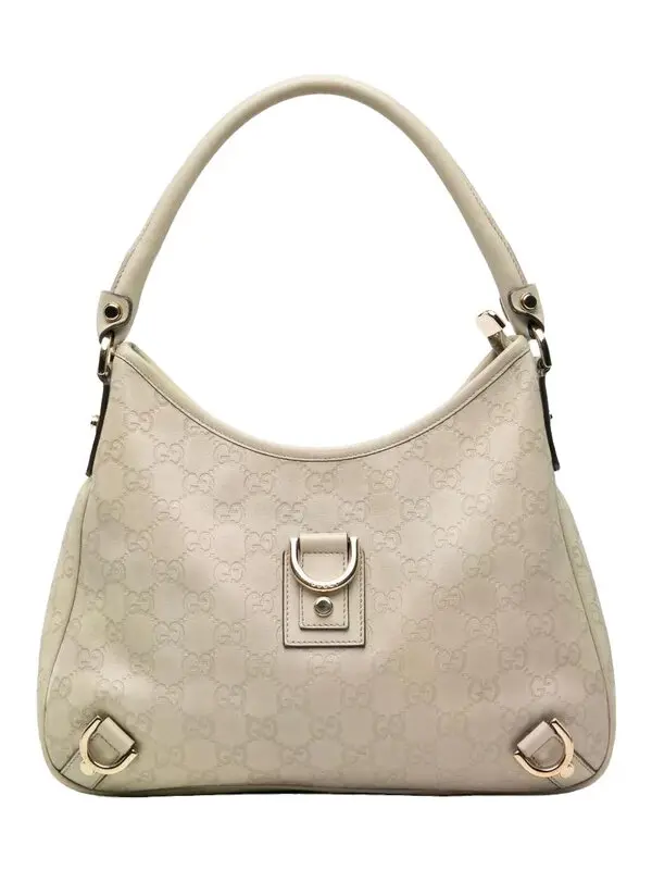 Gucci Ssima Abbey D-ring Shoulder Bag - Brown
