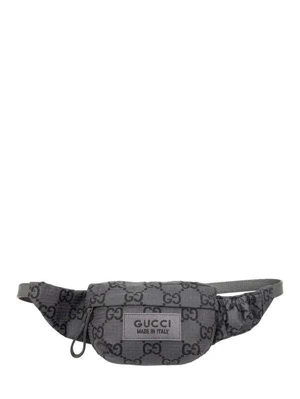 Gucci Gg Nylon Ripstop Belt Bag - Grey