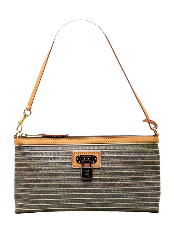 LOUIS VUITTON 2010 Monogram Eden Zoe Pochette Shoulder Bag - Brown