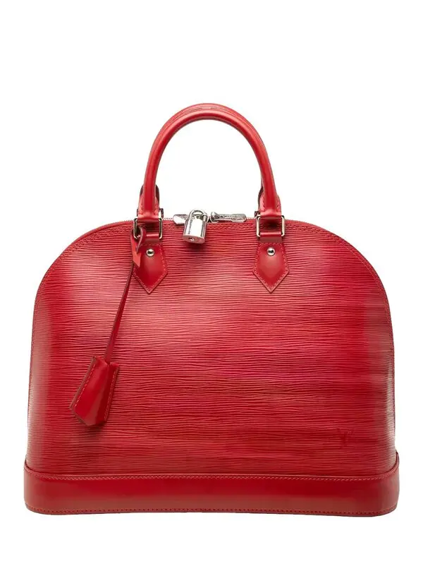 LOUIS VUITTON Epi Alma Mm Handbag - Red