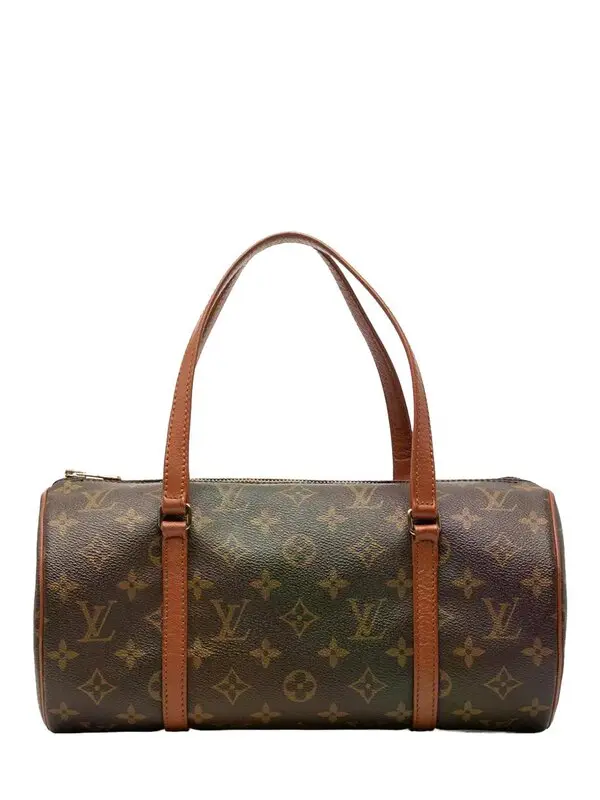 LOUIS VUITTON 1999 Monogram Papillon 30 Handbag - Brown