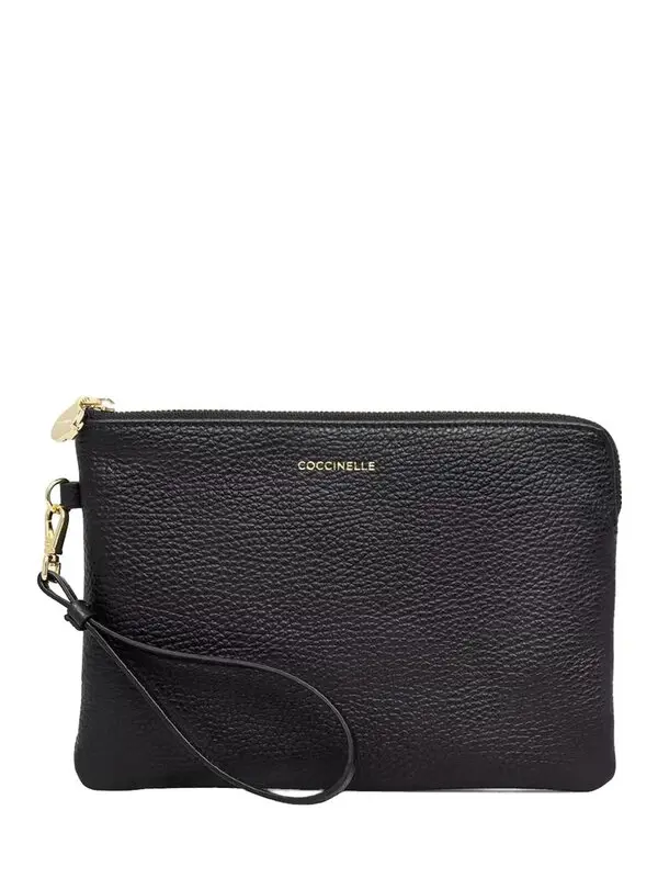 COCCINELLE Medium C-me Softy Clutch - Black