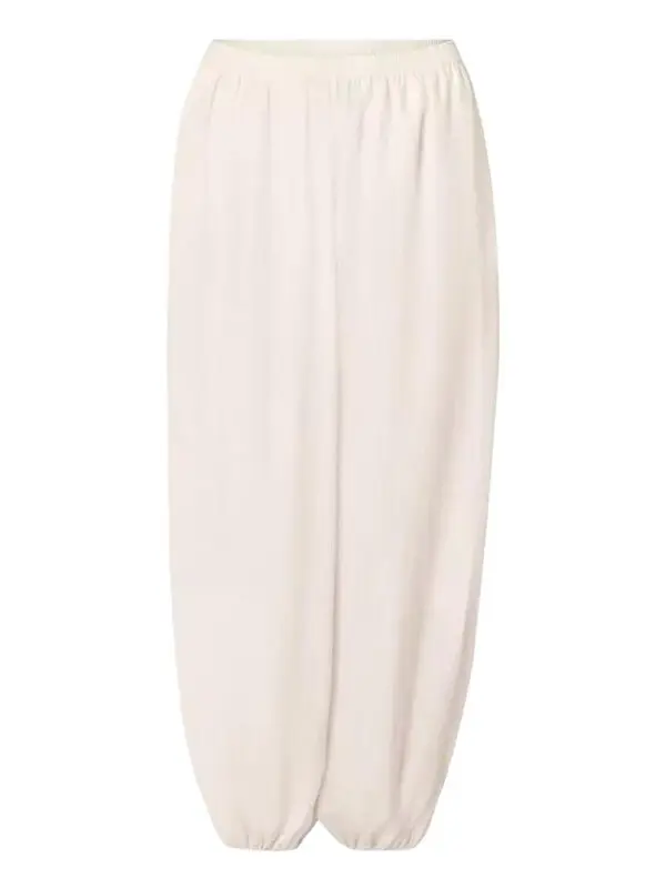 Loulou De Saison Elastic-waist Trousers - Neutrals
