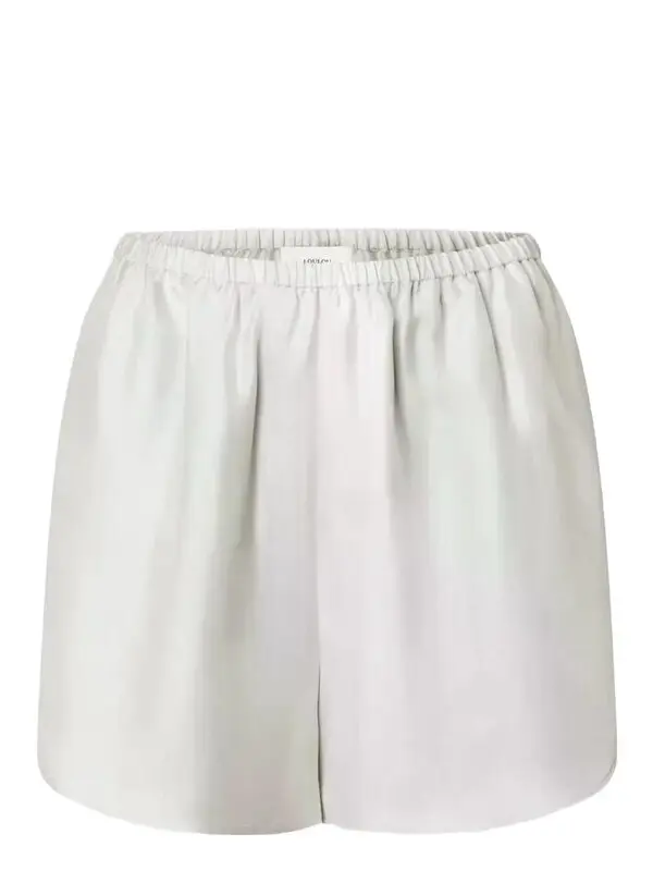 Loulou De Saison Elastic-waist Shorts - White