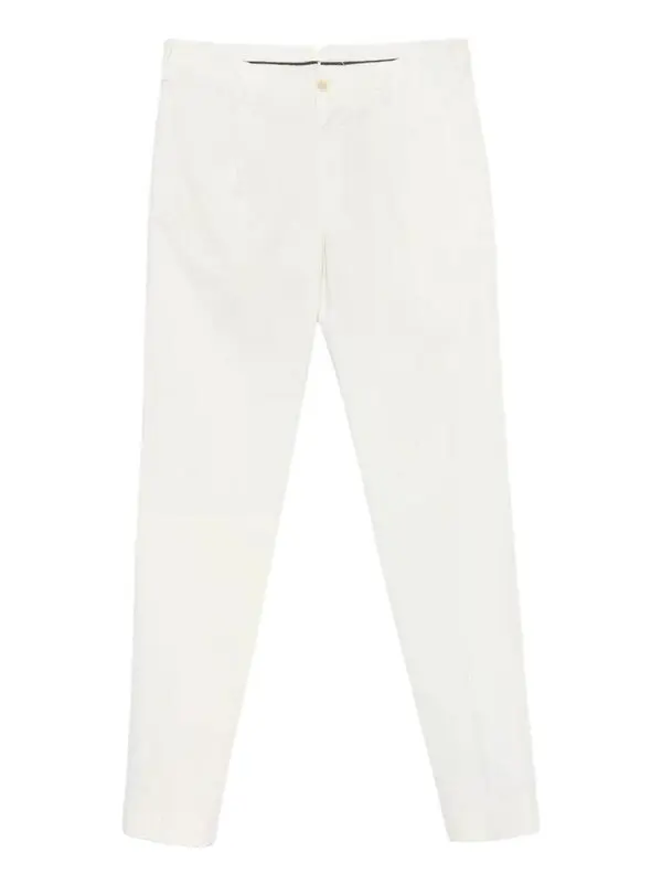 Incotex Pressed-crease Trousers - Neutrals