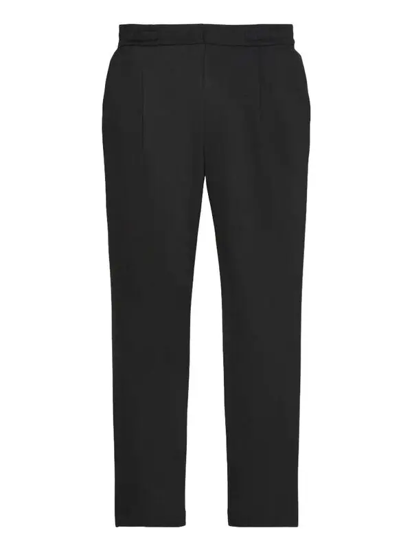 Calvin Klein Elasticated-waistband Trousers - Black
