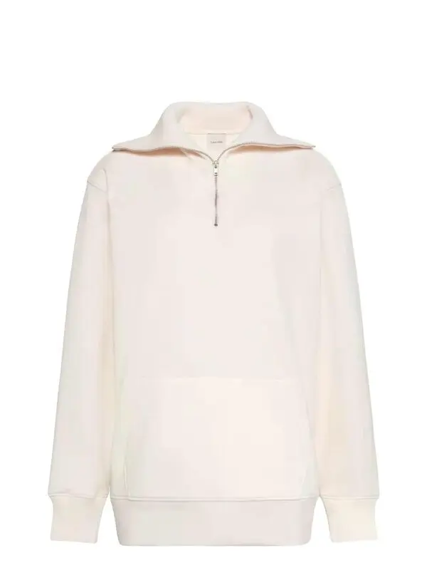 Calvin Klein Zip-up Sweatshirt - White