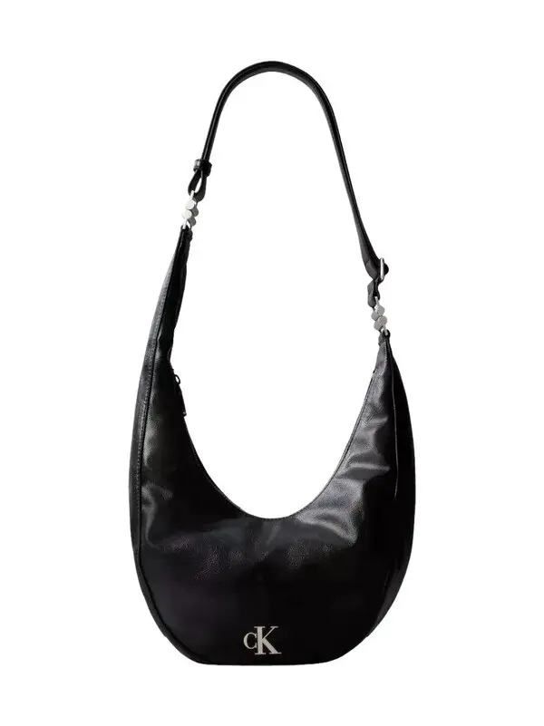 Calvin Klein Logo-detail Shoulder Bag - Black