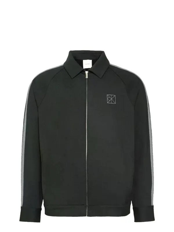 Calvin Klein Milano Side-stripe Logo-patch Jacket - Green