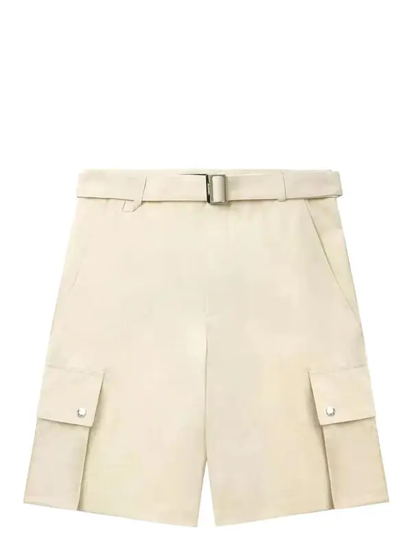 Jacquemus Belted Cargo Shorts - Neutrals