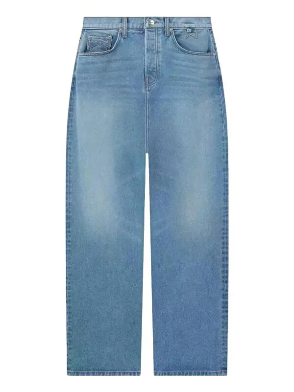 Rhude Wide-leg Jeans - Blue