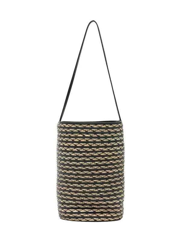 THE ROW Woven Tote Bag - Black