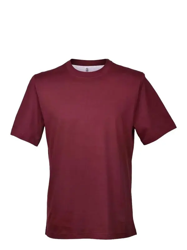Brunello Cucinelli Crew-neck T-shirt - Red