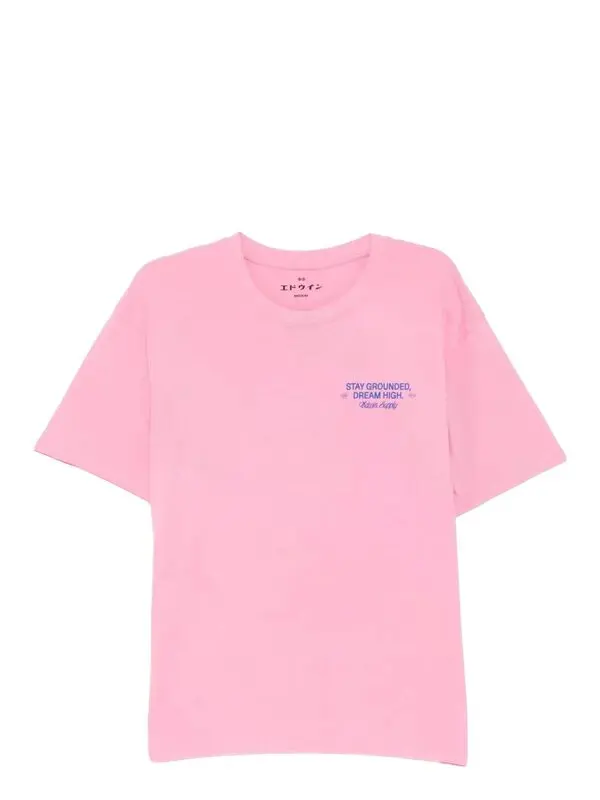 Edwin Laid-back League T-shirt - Pink