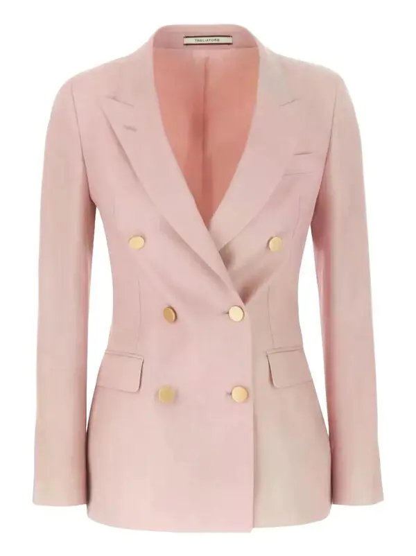 Tagliatore Double-breasted Blazer - Pink