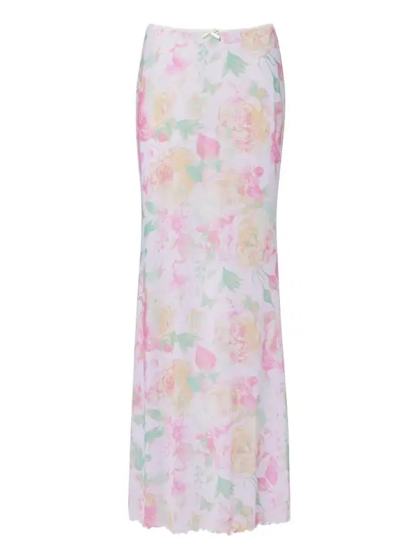 BANANHOT Solay Floral Maxi Skirt - Multicoloured
