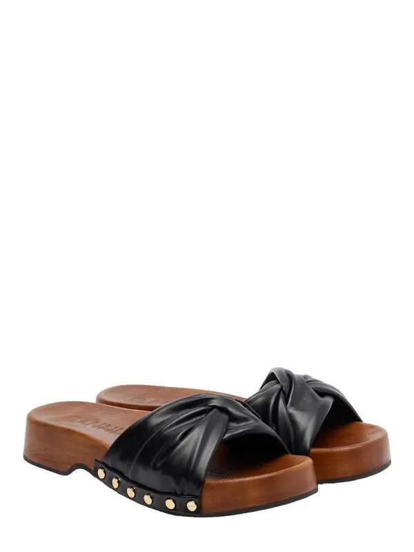 GANNI Tia Clogs - Black