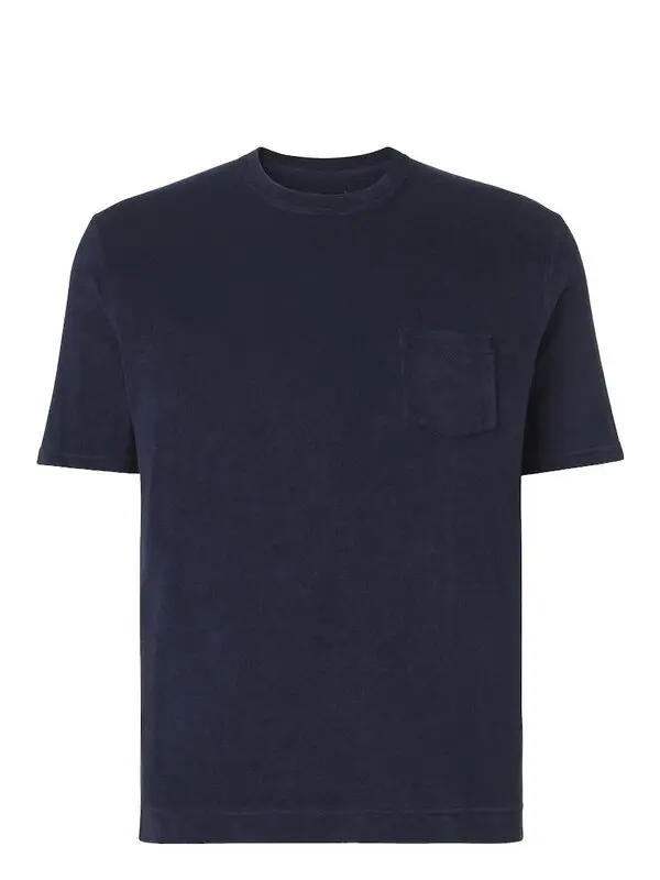 Thom Sweeney Cotton Jersey T-shirt - Blue