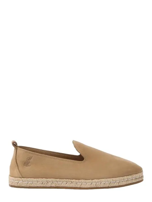 ANCIENT GREEK SANDALS Nomas Leather Espadrilles - Beige