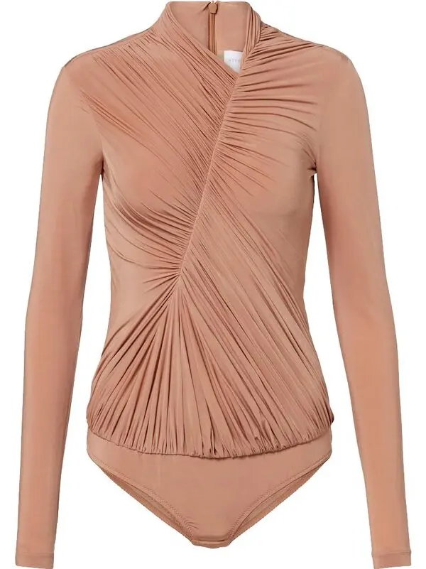 Stella McCartney Draped Bodysuit - Pink