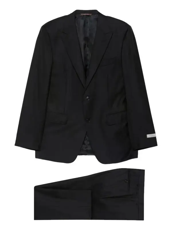 Canali Single-breasted Suit - Blue
