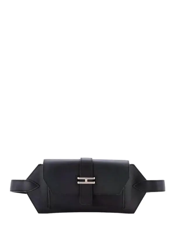 Hermès Elan Pocket 24 Swift Belt Bag - Black