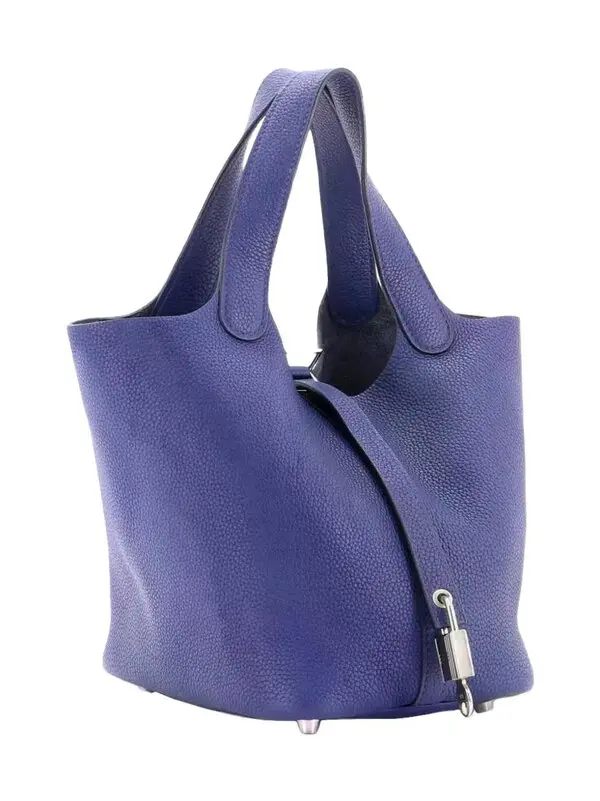 Hermès Picotin Lock Pm Bucket Bag - Blue