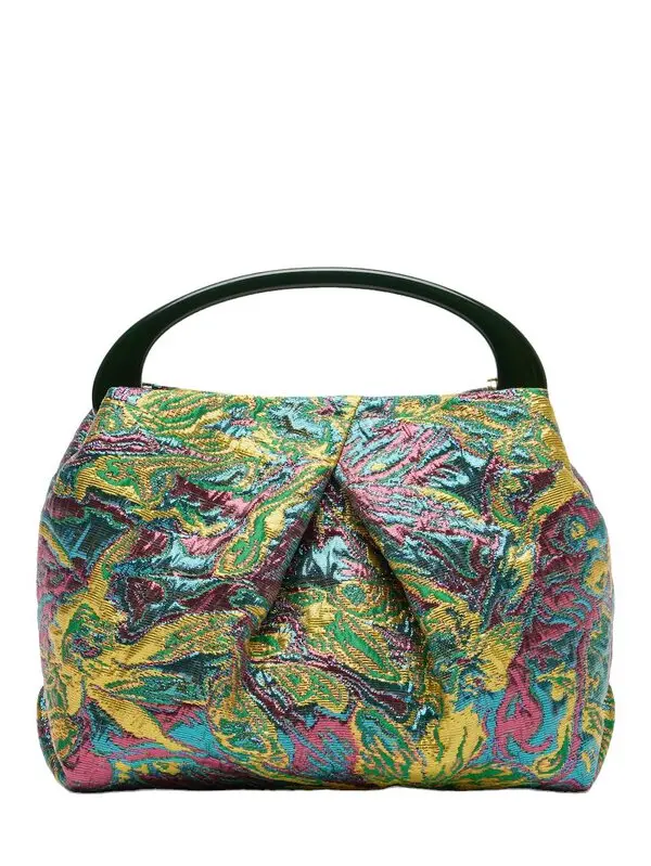 Dries Van Noten Crisp Jacquard Top-handle Bag - Multicoloured